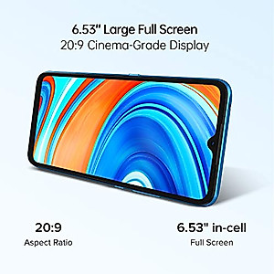 UMIDIGI A9 Cell Phone, 64GB Fully Unlocked Smartphone, 5150mAh Battery Android Phone with 6.53" HD+ Full Screen and 13MP AI Triple Camera.
