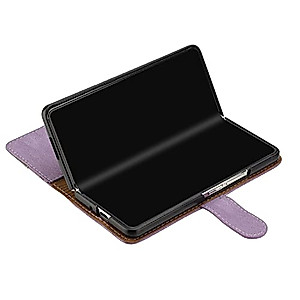 Flip Wallet Case Compatible with Samsung Galaxy Z Fold 5 2023 Case, Samsung Galaxy Z Fold 5 Wallet Case Slim PU Leather Phone Case Flip Folio Leather Case Card Holders Shockproof Protective Case with