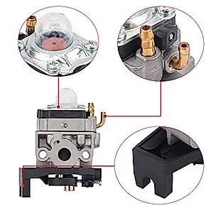Panari GX35 Carburetor with 17211-Z0Z-000 Air Filter for Honda HHT35 HHT35S String Trimmer GX35 4 Stroke Small Engine Replace 16100-Z0Z-034 16100-Z0Z-815 WYB-16C
