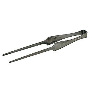 Snow Peak Pitts CS-370 Stainless Steel Tongs, For BBQs, Tapered Design, Corrosion Resistant, Outdoor Camping