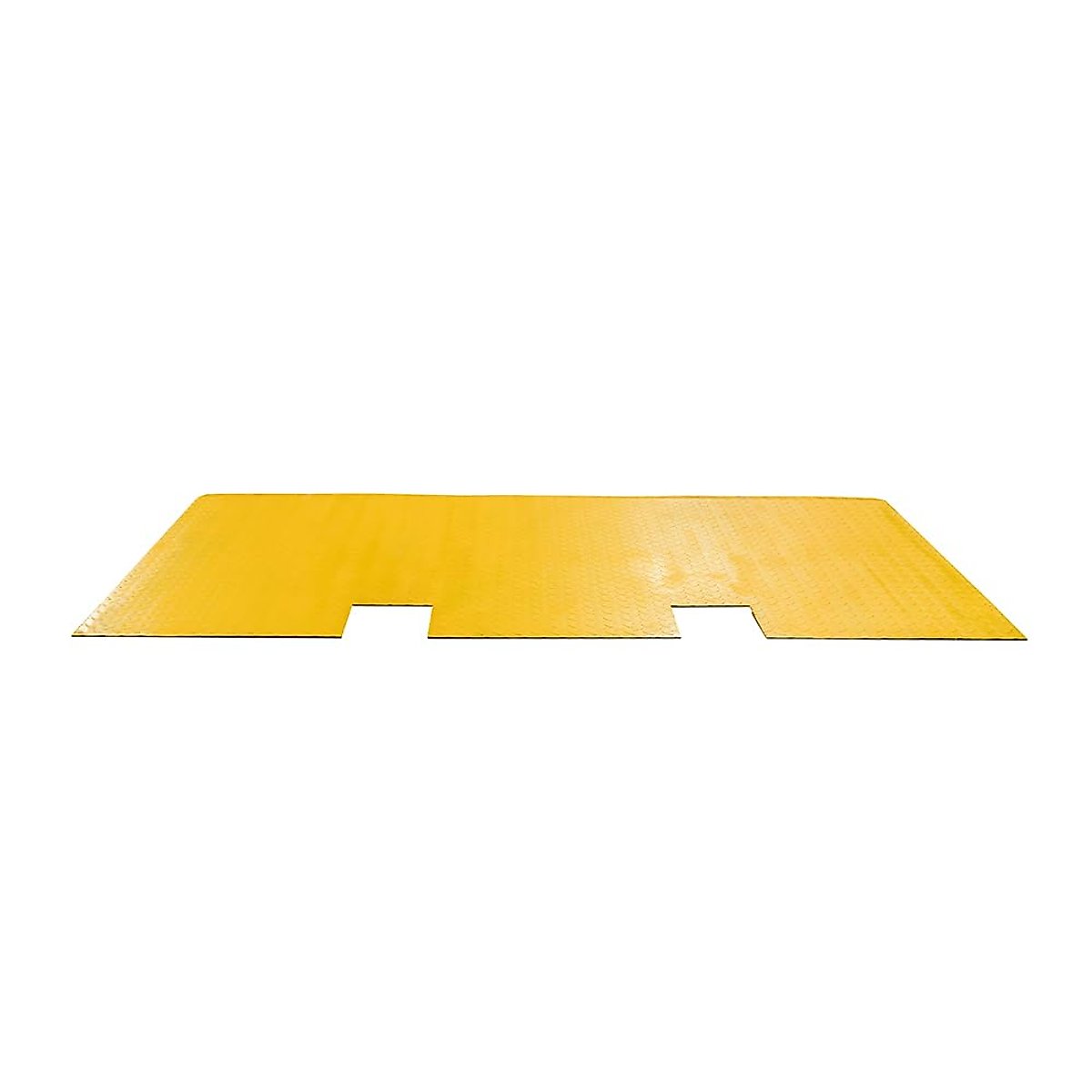 Mytee Products 49"x86" Heavy Duty Shipping Container Loading Ramps, 14,000 Lbs Capacity - Forklift Compatible Cargo Container Ramp for Loading & Unloading - Made with HD 10 Gauge Steel
