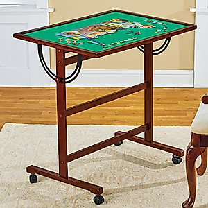 Collections Etc Adjustable Portable Jigsaw Puzzle Tilting Table