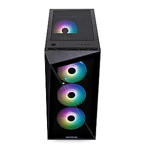 iBUYPOWER Pro Gaming PC Computer Desktop - SlateMR 1004 (Intel Core i3-10105F 3.7GHz, Nvidia GeForce GTX 1650 4 GB, 8GB DDR4, 480 GB SSD, RGB Fans, WiFi Ready, Windows 11 Home)