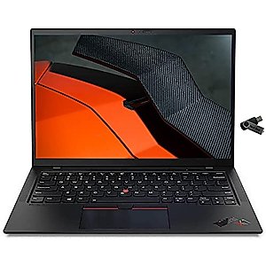 2022 Lenovo ThinkPad X1 Carbon Gen 9 Intel Core i7-1165G7, FHD Touch Screen,16GB RAM, 1TB NVMe SSD, Backlit KYB Fingerprint Reader, Windows 10 Pro|TD 32G USB