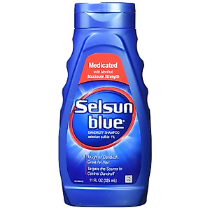 Selsun Blue Medicated Dandruff Shampoo, 11 Fl Oz (Pack of 2)