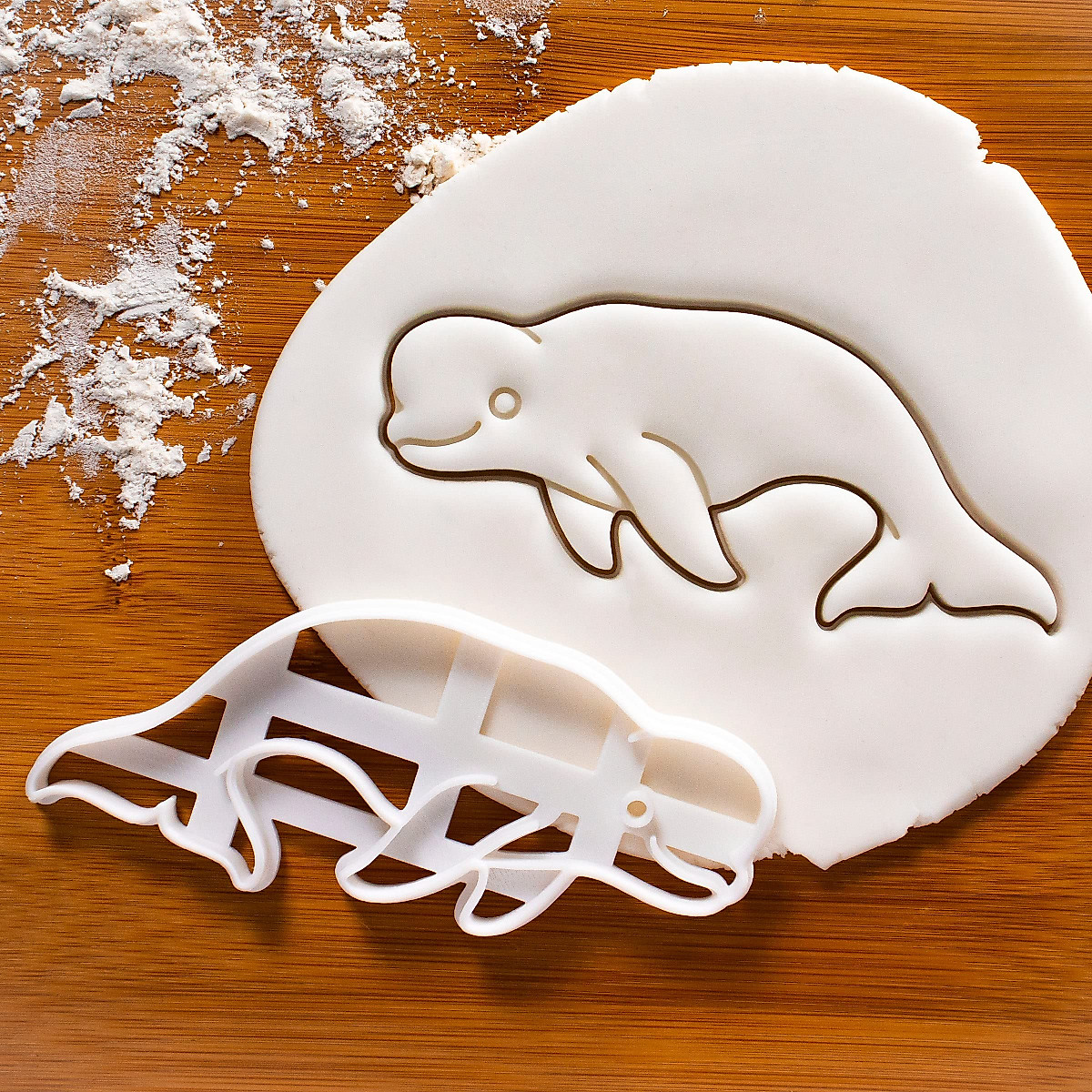 Beluga Whale cookie cutter, 1 piece - Bakerlogy