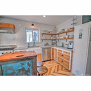 2 Pack - Lip Shelf Bracket, Iron Shelf Brackets, Metal Shelf Bracket, Industrial Shelf Bracket, Modern Shelf Bracket, Shelving