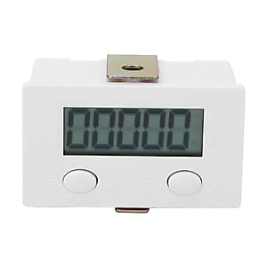 Garosa Tally Counter Digital Counter 5 Digit 0~99999 LCD Display Electronic Tally Counter Digit Number Lap Counter