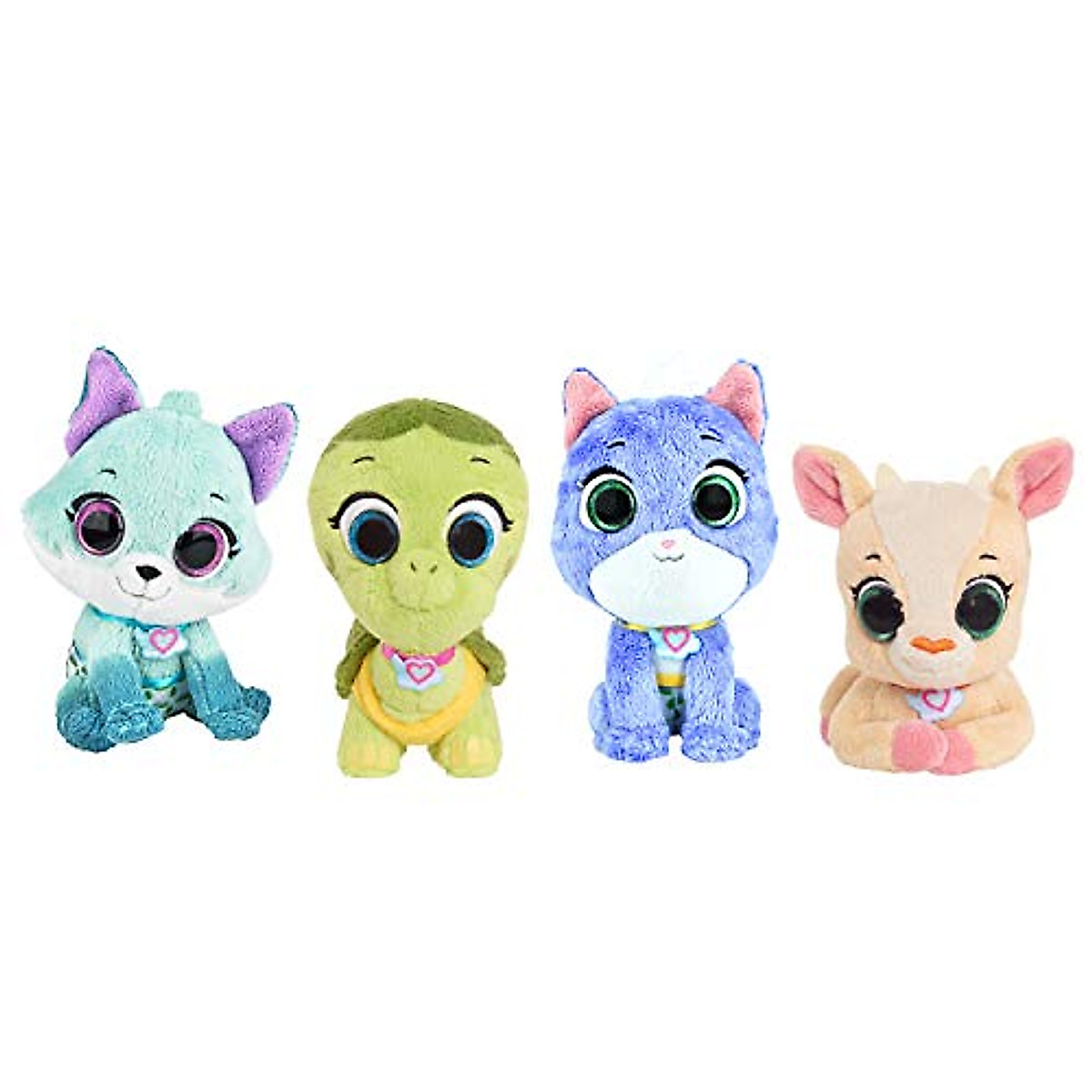 Disney Junior T.O.T.S. KiKi the Cat, 6-inch Bean Plush Stuffed Animal, Small Plushie