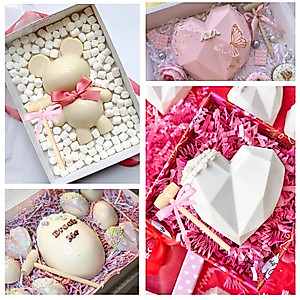 Hidreas 20 PCS Mini Wood Hammers Wooden Hammer for Breakable Heart Chocolate Heart, Wood Lobster Crab Mallet