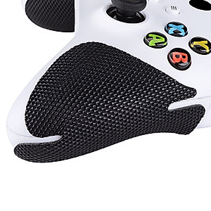 eXtremeRate PlayVital Anti-Skid Sweat-Absorbent Controller Grip for Xbox Series X/S Controller, Professional Textured Soft Rubber Pads Handle Grips for Xbox Series X/S Controller - Diamond Grain