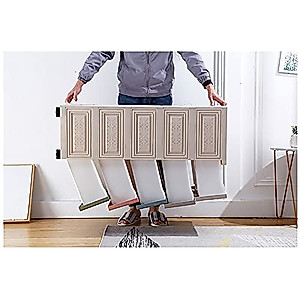 LOYALHEARTDY 5 Layer Drawer Storage Cabinet,Plastic Storage Drawers,6 Drawer Plastic Dresser Storage Tower Closet Organizer Unit for Home Office Bedroom,19.7" W x 13.8" D x 40" H(Blue)