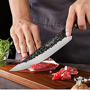 8 inch Chef Knife High Carbon Stainless Steel Knife,Fruit and Vegetable Cutting Chopping Carving Knives,with Gifted Box