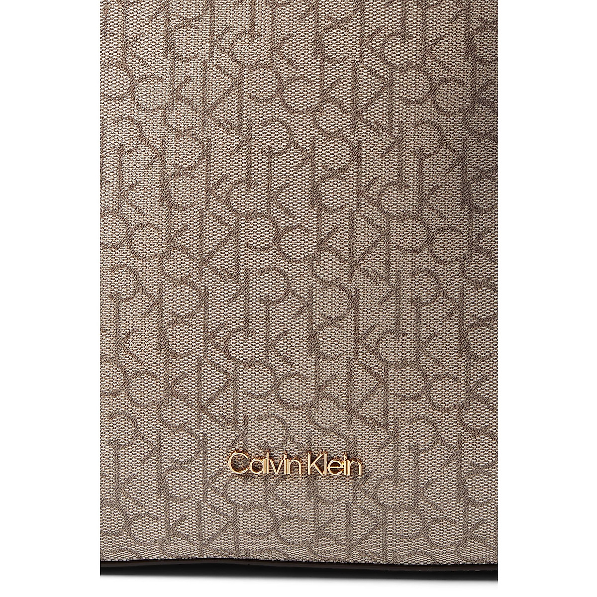 Calvin Klein Finley Tote Mini Tx Almond/Taupe/Brunette One Size