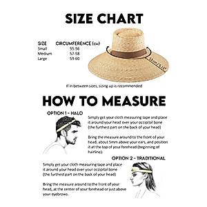 Lack of Color Women's Paloma Wide-Brimmed Straw Sun Hat (Small, Natural)