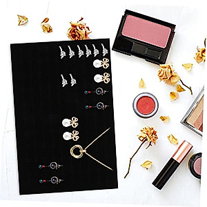 Zerodeko 24 Pcs Jewelry Box Necklace Organizer Holder Jewelry Insert Tray Diy Slots Jewelry Tray Earring Selling Organizer Ear Ring Holder Jewelry Drawer Insert Storage Rack Sponge Earrings