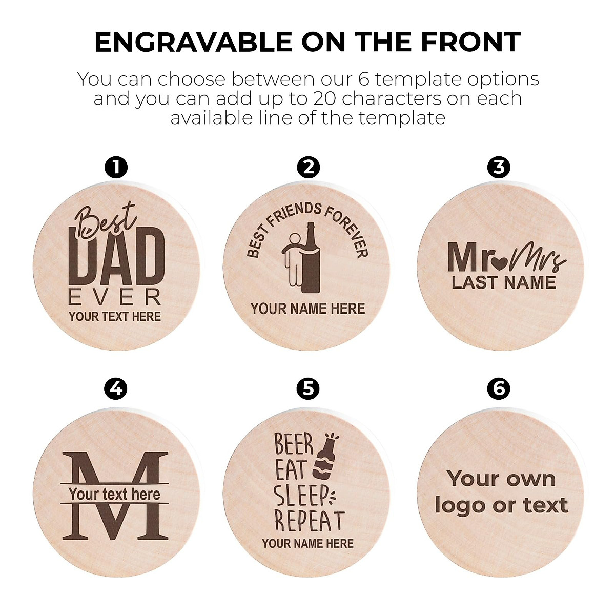 Lot of custom wooden bottle opener fridge magnet wedding favors, personalized engraved beer opener bulk party favors & souvenirs, men groomsmen gift box father's day present
