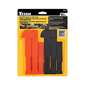 Titan Tools 15048 6-Piece Multi-Wedge Pry Tool Set
