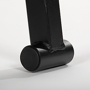 Titan Fitness Full Deadlift Barbell Jack Stand, 2000 LB Capacity, Elevated Lift for Easy Loading and Unloading Barbell Weight Plates, Weight Training, Deadlift Exercises, Powerlifting, Home Gym