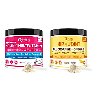 Glucosamine for Dogs Powder, Dog Vitamins Powder