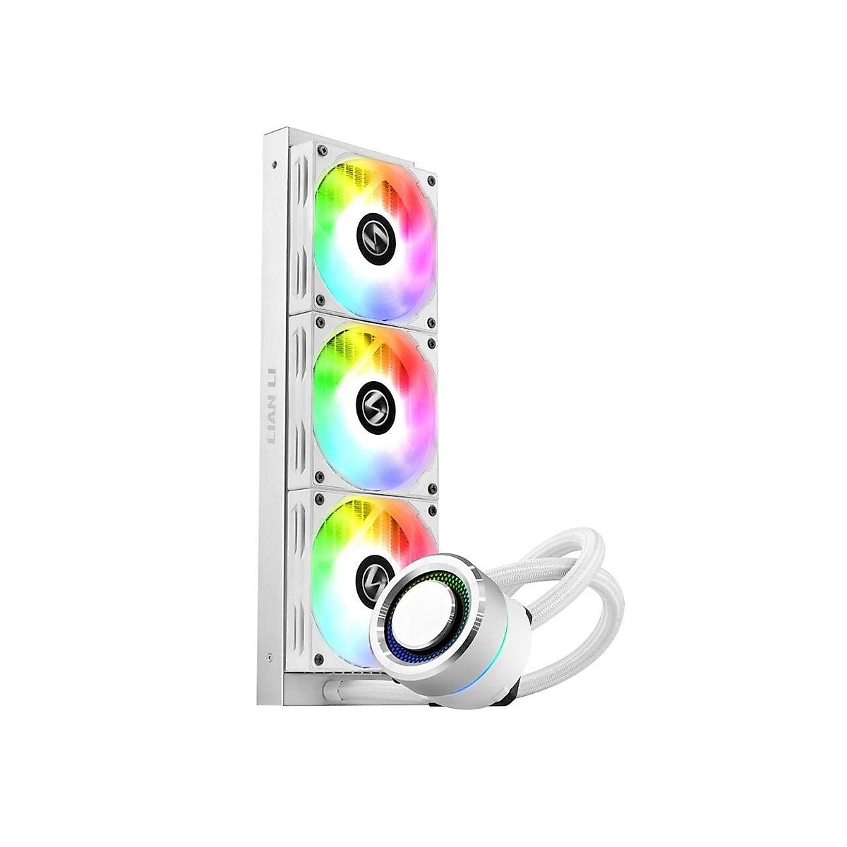 Lian-li Ac Galahad Aio360 Rgb White Closed Loop All-in-one Cpu Cooler