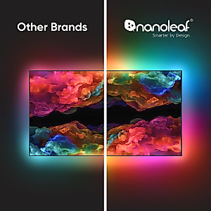 Nanoleaf 4D - TV Sync Camera and Smart Addressable Gradient Lightstrip Kit, Immersive TV LED Backlights, Bias Lighting for Home Theatre & Console Gaming (Up to 65" TVs and Monitors)