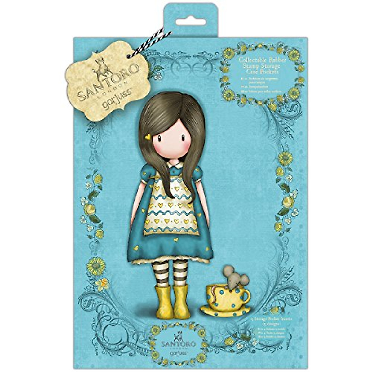 Santoro Gorjuss Collectable Stamp Storage Case Pockets (No.21-40)