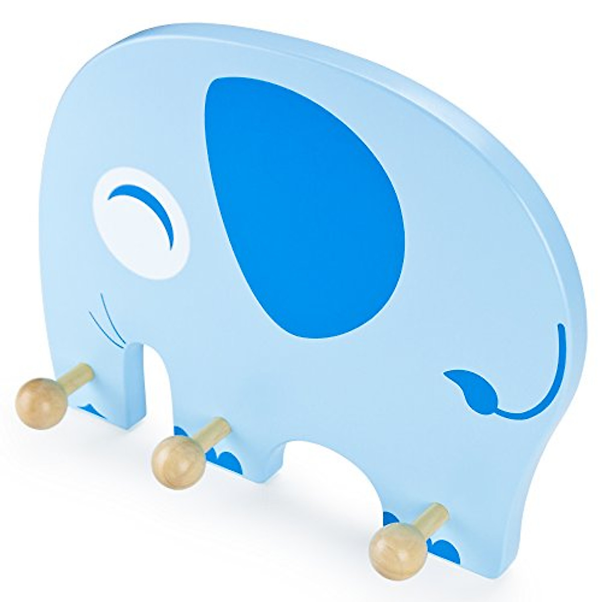 Wooden Elephant Clothing Rack