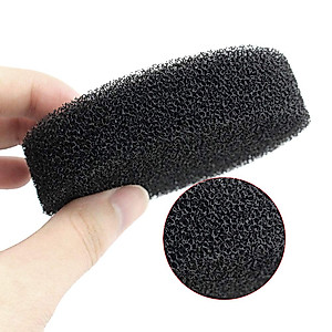 Nydotd 8pcs Makeup Brush Cleaner set - 2 Pack Makeup Brush Cleaner with 6pcs Replacement Sponge, Dry Makeup Brushes Cleaner Sponge Eye Shadow or Blush Color Removal Quickly Switch to Next Color