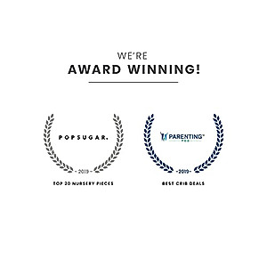 Delta Children Tribeca 4-in-1 Baby Convertible Crib, Midnight Grey