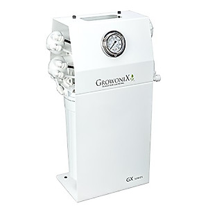 GROWONIX GX400 400 Gallon Per Day Reverse Osmosis System Ultra High Flow Rate Water Purification Filter for Hydroponics Gardening Growing Drinking H20 Coffee Point of use On Demand Purifier