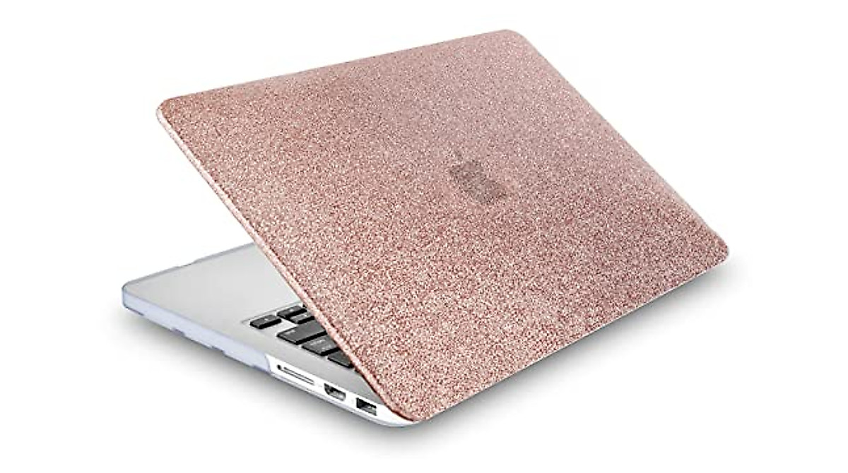 KECC Rose Gold Laptop Case for MacBook Air 13" - Slim & Stylish