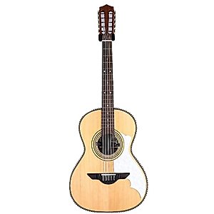 H. Jimenez 10 String Bajo Quinto, Right, Gold (LBQ2NC)