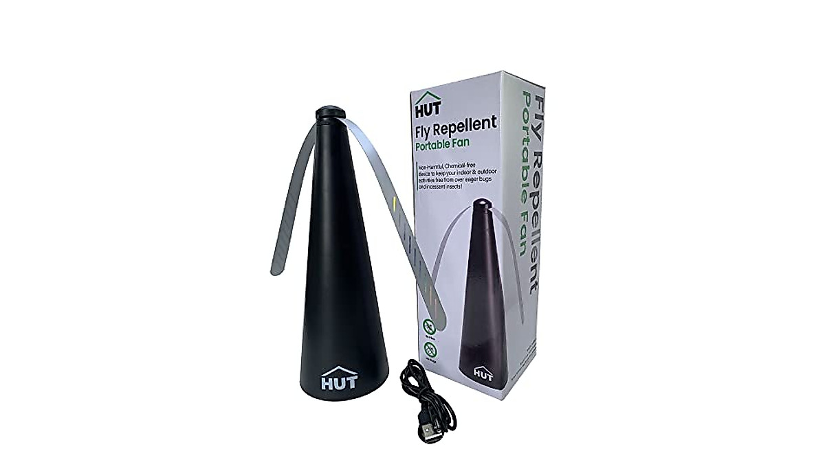HUT-Fly Portable Fan - Keep Flies Away Effortlessly