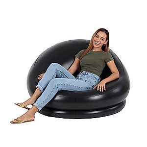 Air Candy Inflatable 8 - Ball Chair - It's a Comfortable seat as Well as a Stylish Addition to Your Game Room, Dorm Room or Anywhere to use Both Indoors & Outdoors.