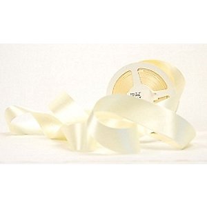 36mm Romandus Satin Blanket Binding Cream - per metre