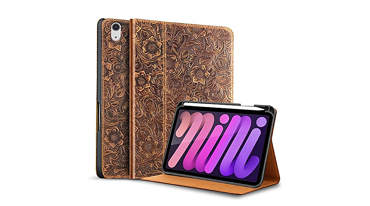 Premium Genuine Leather iPad Mini 6 Case - Gexmil
