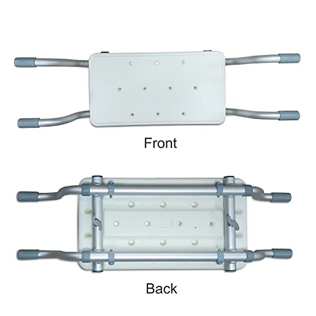 Timisea Bath Bench, Portable Bath Seat Shower Chair Shower Stool for Disabled, Senior Shower Safety Seating Elderly Shower | Transfer Bench for Bathtub, Fits Most Bath Sizes | with Non-Slip Surface