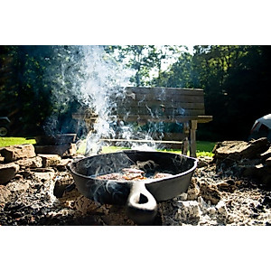 Fresh Australian Kitchen 12.5" Cast Iron Skillets Nonstick - Pre Seasoned Frying Pan Cookware Pan for Cooking