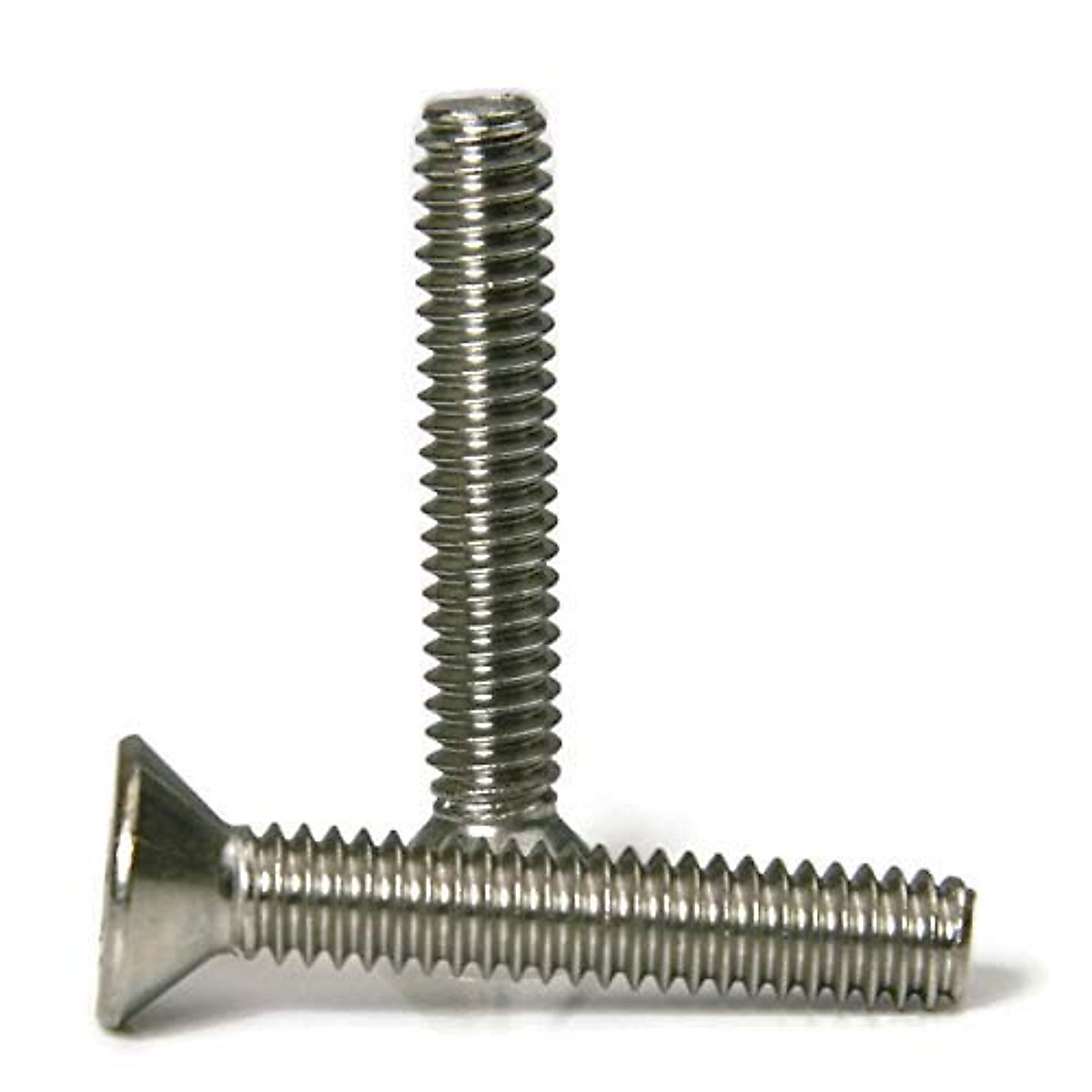 Torx w/Pin Tamper Proof Security Flat Cap Machine Screw 18-8 Stainless Steel - 6/32 x 3/4 (T-10) Qty-250
