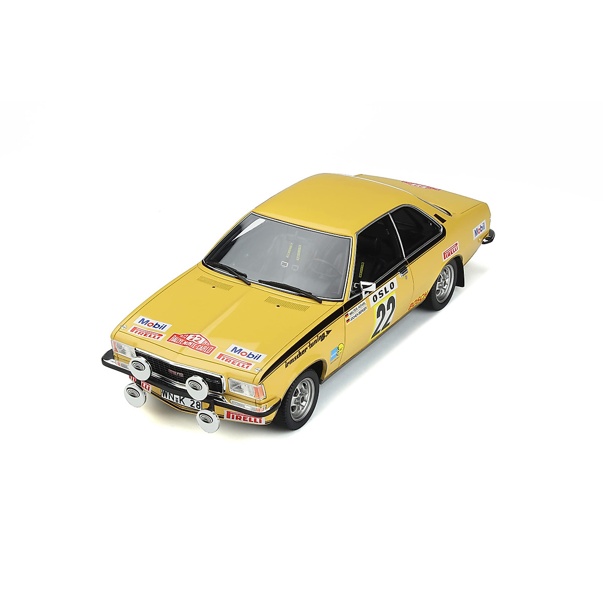 OTTO 1:18 1973 Ope Commodore #22 Rallye Monte-Carlo OT933 [Shipping from Canada]