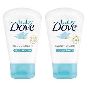 Dove Baby Rich Moisture Nappy Cream - 1.58 Oz / 45 g x 2 Pack