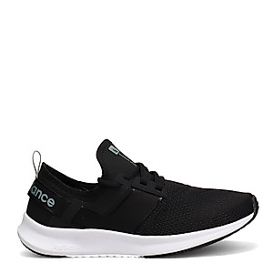 New Balance Women's FuelCore Nergize Sport V1 Sneaker, Black/White, 8.5 Wide