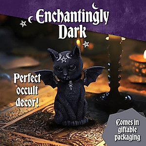 Nemesis Now Cult Cuties Adorable Occult Figurines, Bewitching Evil Spirit Creatures, Hand-Painted, Resin - Malpuss