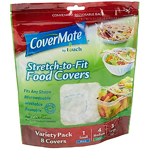 Covermate Stretch-to-fit Food Covers - 2 pack