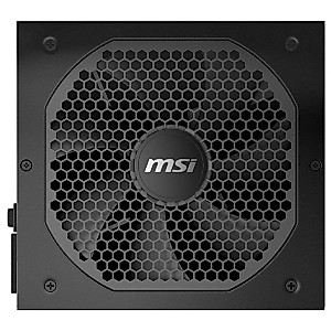 MSI MPG A850GF Gaming Power Supply - Full Modular - 80 PLUS Gold Certified 850W - 100% Japanese 105°C Capacitors - Compact Size - ATX PSU