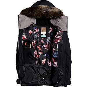 Roxy Quinn Snow Jacket True Black 2 SM (US 3-5)
