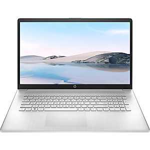 HP 17.3'' Laptop, Intel Quad Core i3-1125G4 Processor, 20GB RAM, 1TB SSD, Anti-Glare Display, Long Battery Life, Wi-Fi and Bluetooth, Webcam, HDMI, NLY MP, Windows 11, Silver