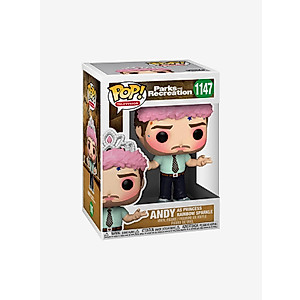 Funko POP TV: Parks and Rec - Andy as Princess Rainbow Sparkle, Multicolor (56166)