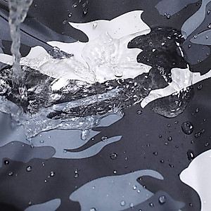 MOERDENG Men's Waterproof Ski Jacket Warm Winter Snow Coat Mountain Windbreaker Hooded Raincoat